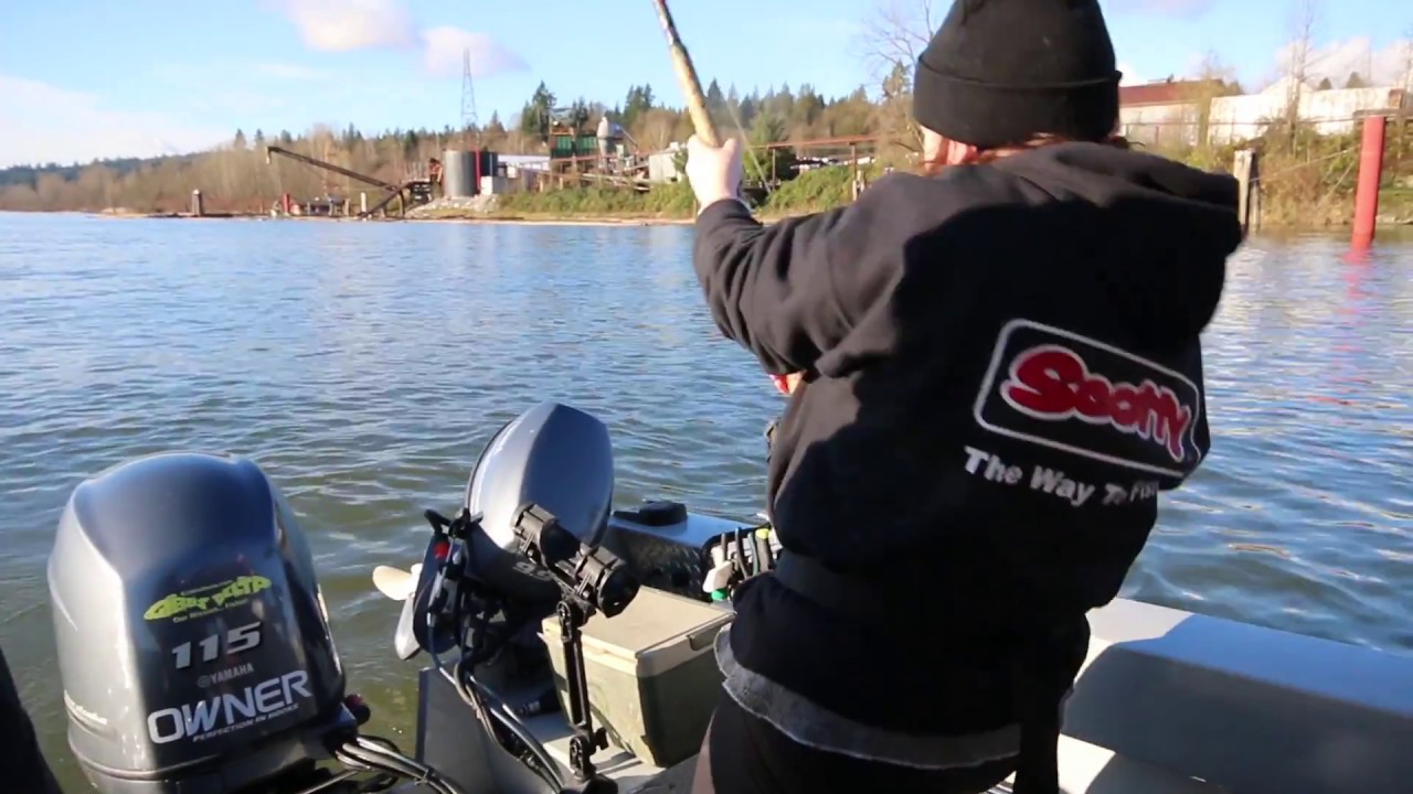 Scotty Products: Sturgeon Fishing - YouTube