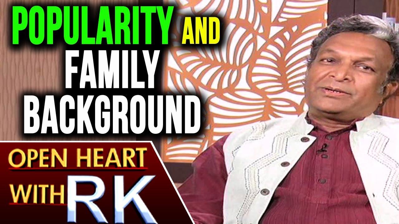 Senior Actor Nassar About His Popularity And Family Background | Open ...