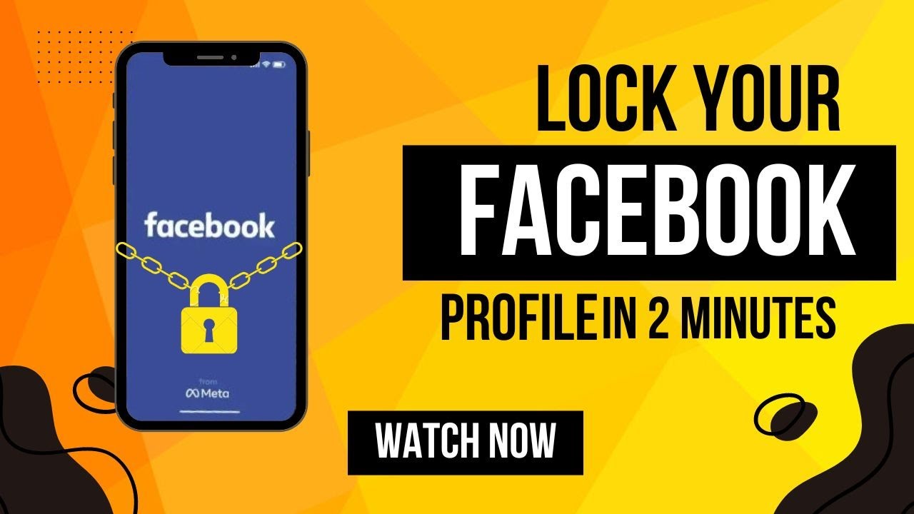 how to lock your facebook profile (easy 2min tutorial)! | how to lock ...