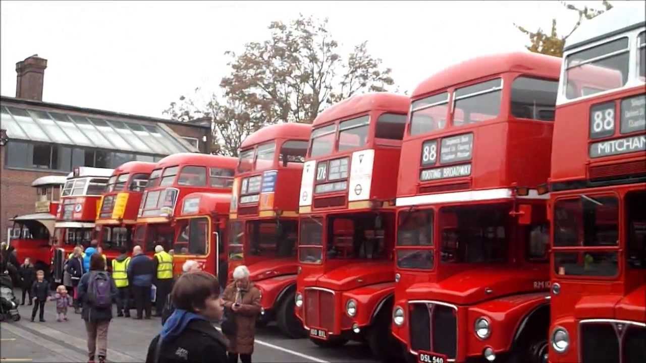 Merton Bus Garage Open Day Boris Routemaster New Bus for London (NB4L ...