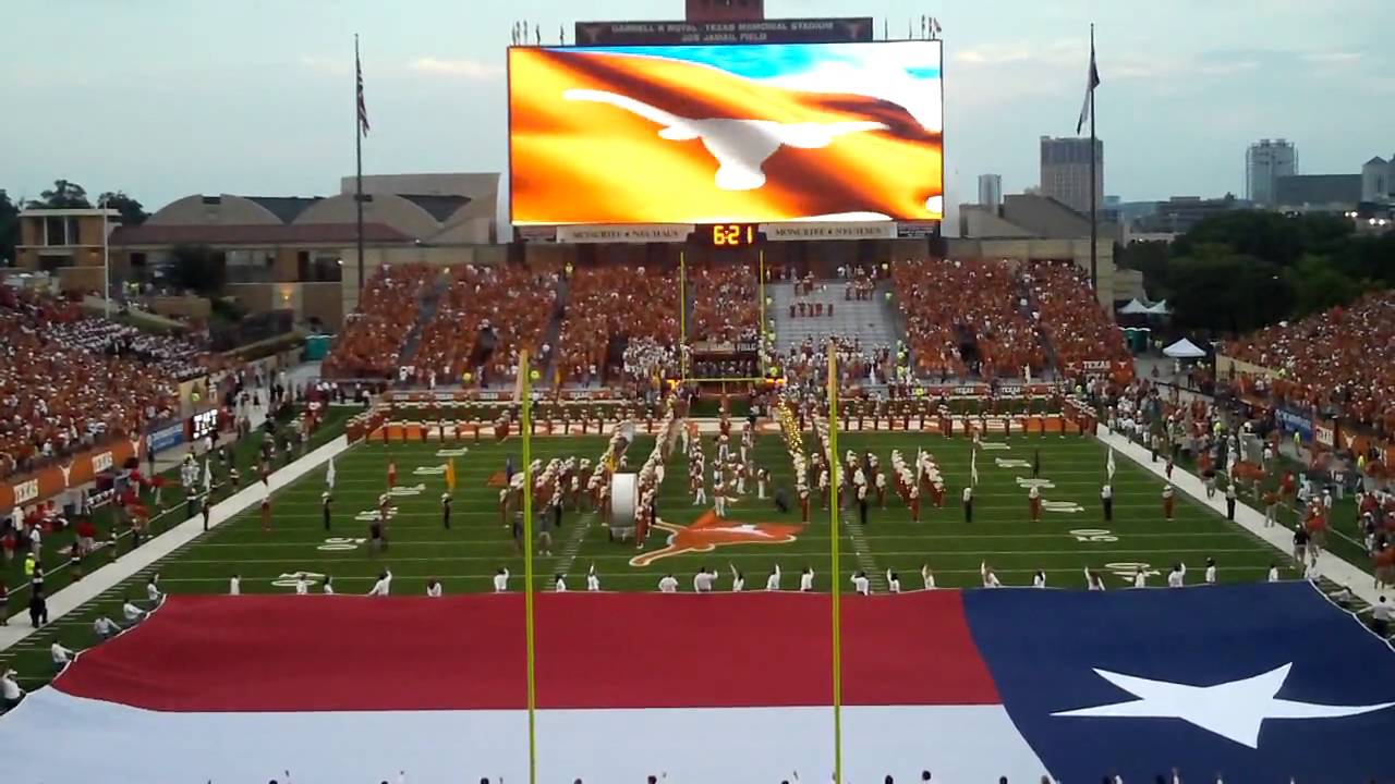 The University of Texas Longhorns - The Eyes of Texas - YouTube