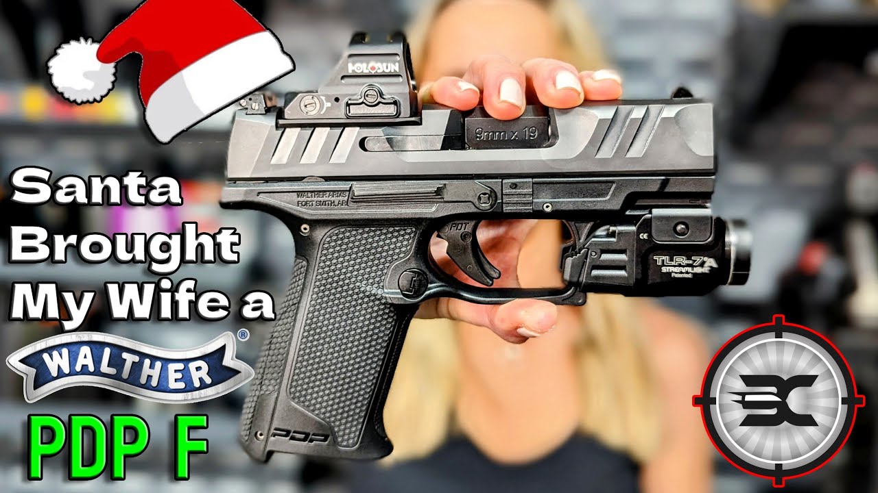 My wife got a walther PDP F for christmas - YouTube