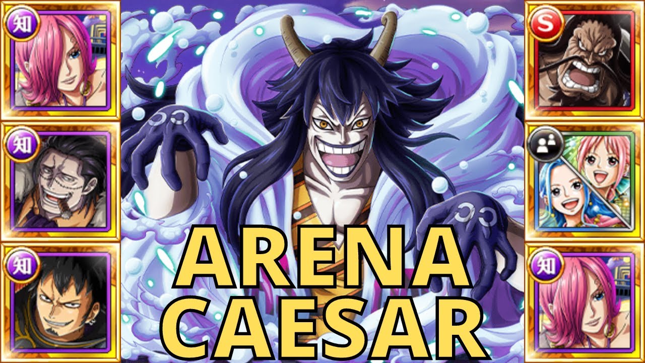 OPTC ARENA CAESAR 3 TEAMS! (One Piece Treasure Cruise) - YouTube