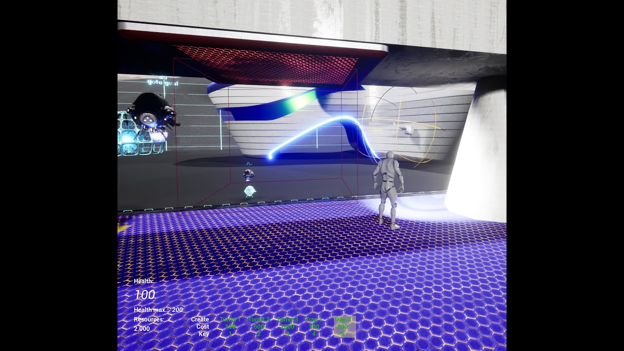 Base defender prototype/WIP - YouTube