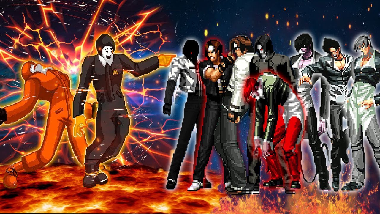 [Mugen KOF] Israelito Fire VS Kyo Kusanagi, Orochi Iori, Super Orochi ...