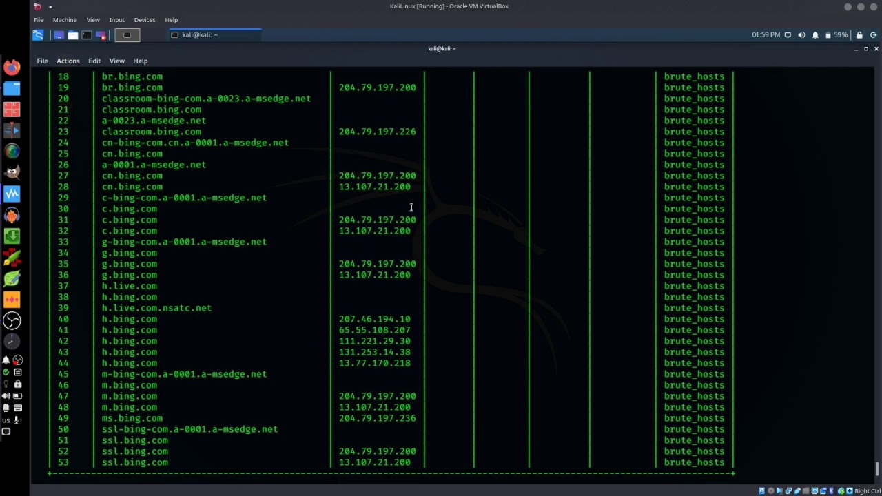 Recon-ng:Finding hosts , resolve to ip and collect contacts using recon ...
