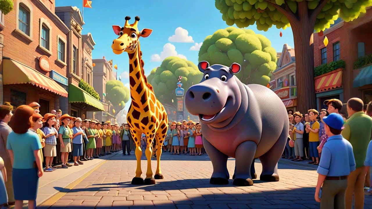 The Number Zoo Parade | Counting Song for Kids | Fun Nursery Rhymes and ...