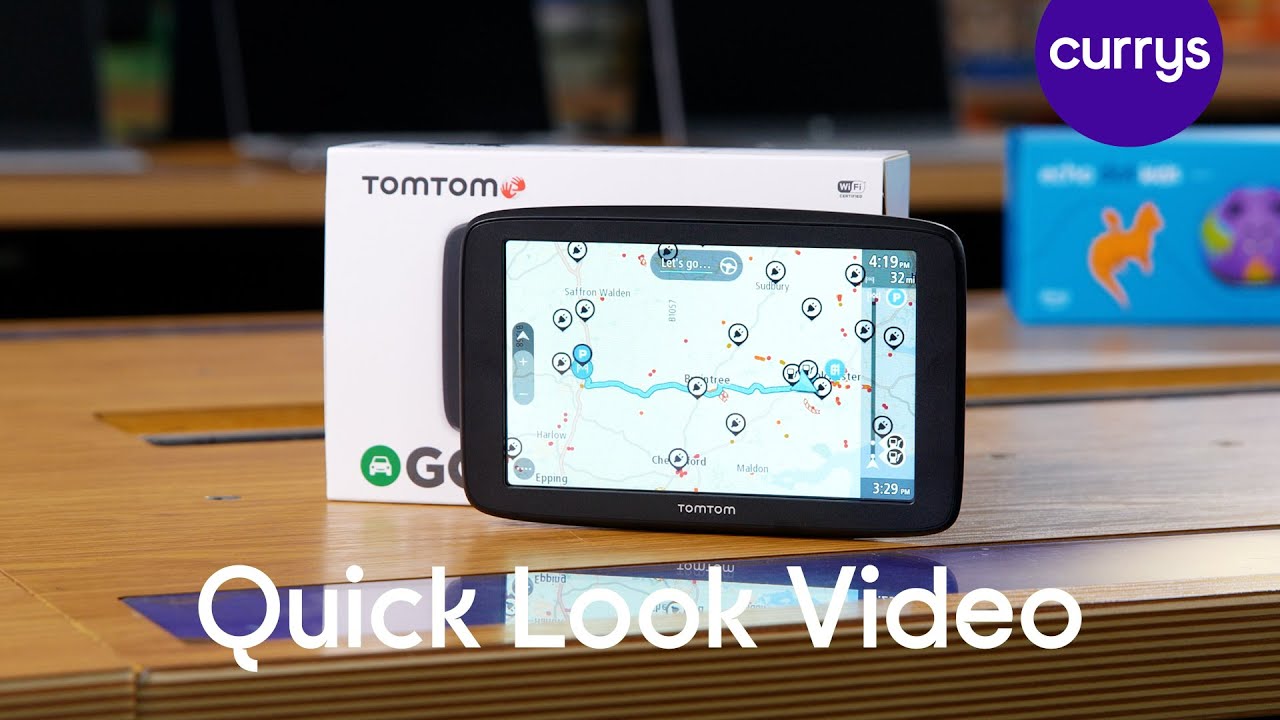 TOMTOM GO Classic 6" Sat Nav - Quick Look - YouTube
