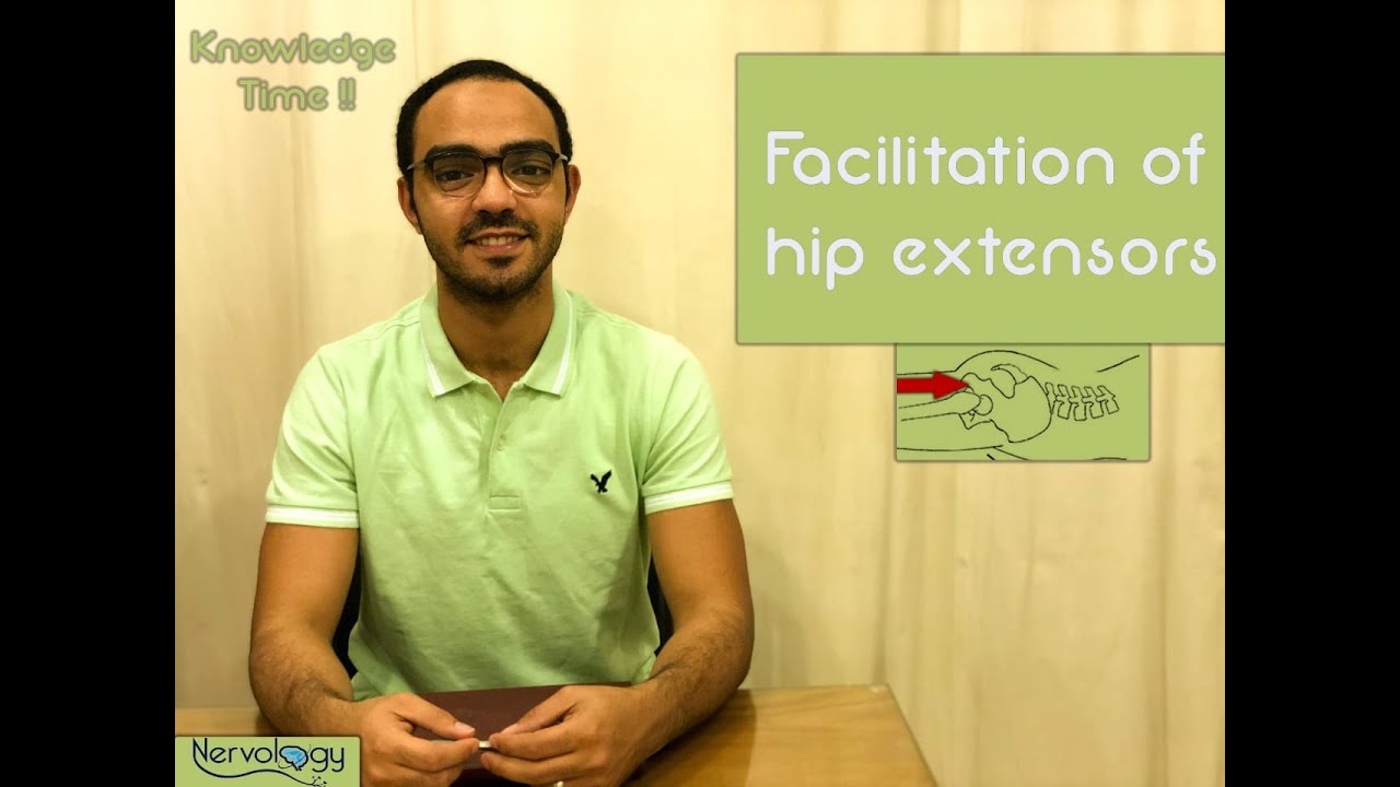 Hip extensors facilitation - YouTube