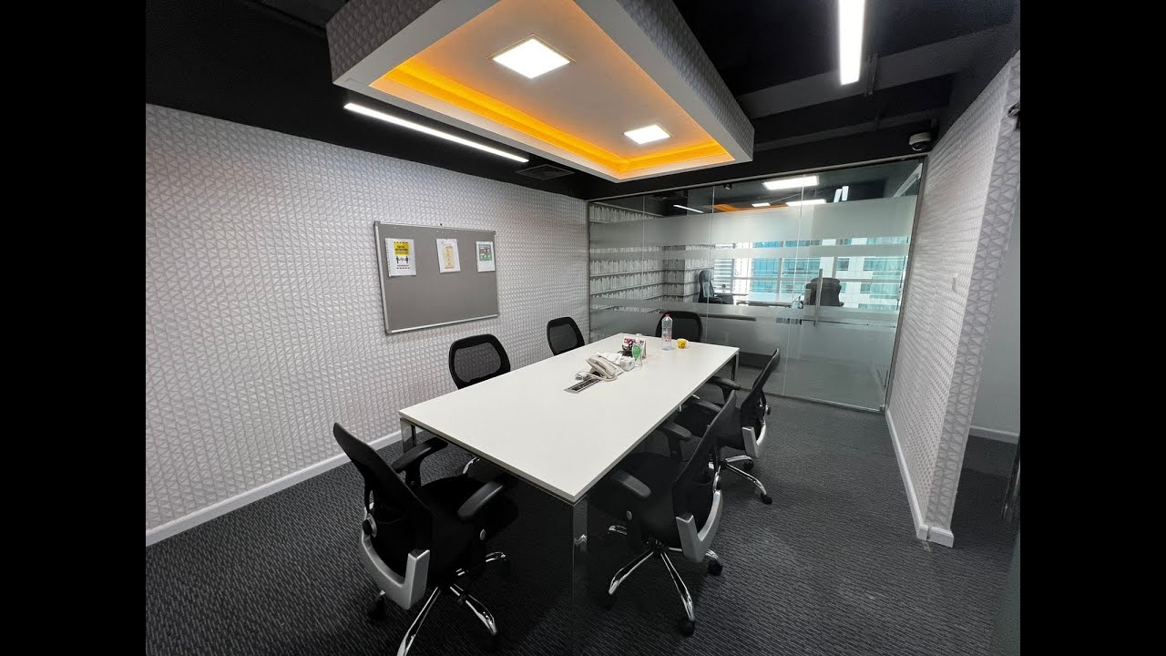 FITTED FURNISHED OFFCIE IN JBC 5 - JLT - YouTube