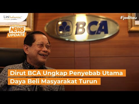 DIRUT BCA UNGKAP PENYEBAB DAYA BELI MASYARAKAT TURUN - YouTube