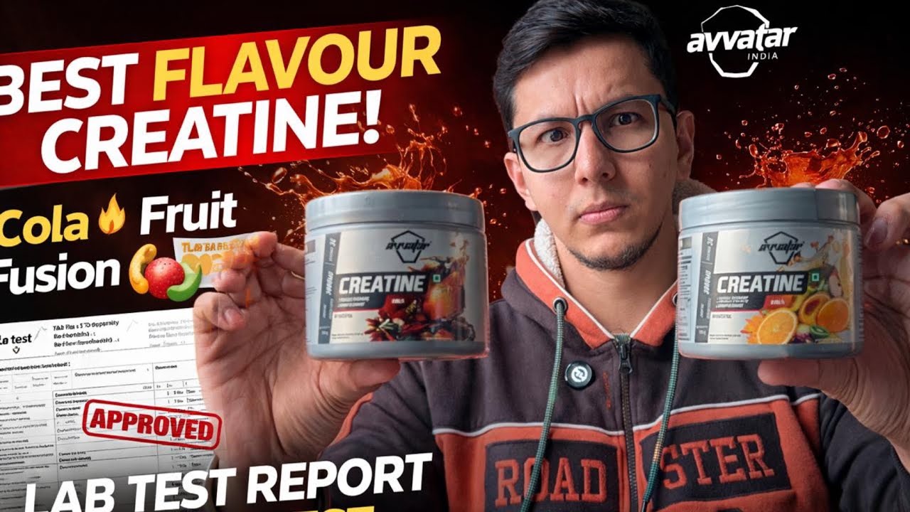 Avvatar Cola Creatine Monohydrate & Fruit Fusion Creatine Monohydrate ...