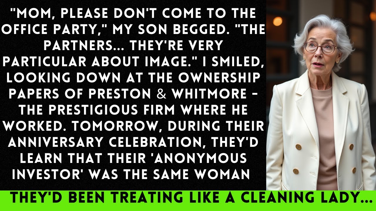 My Son Hid His 'Working Class' Mother From His Colleagues—Until He ...