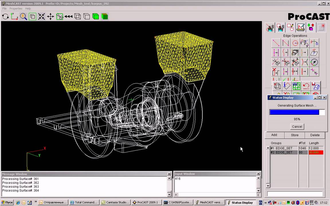 ProCAST demoroom MeshCAST - YouTube