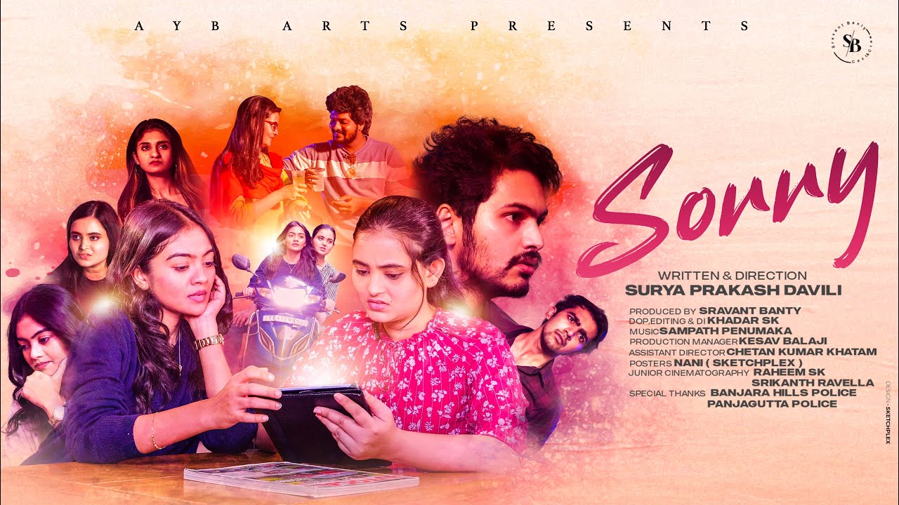 Sorry | New Telugu Shortfilm | Samyu Reddy | Rajeev | Kanna | Vanya ...