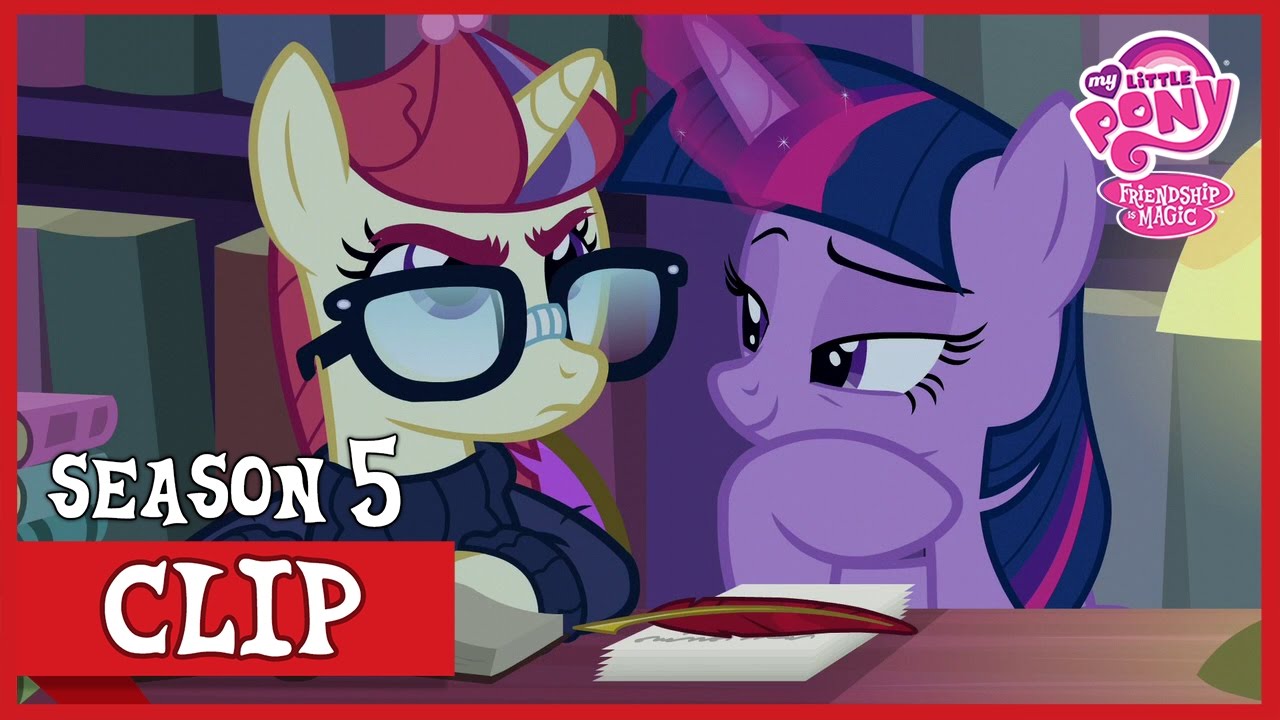 Twilight and Moon Dancer at Canterlot's Library (Amending Fences) | MLP ...