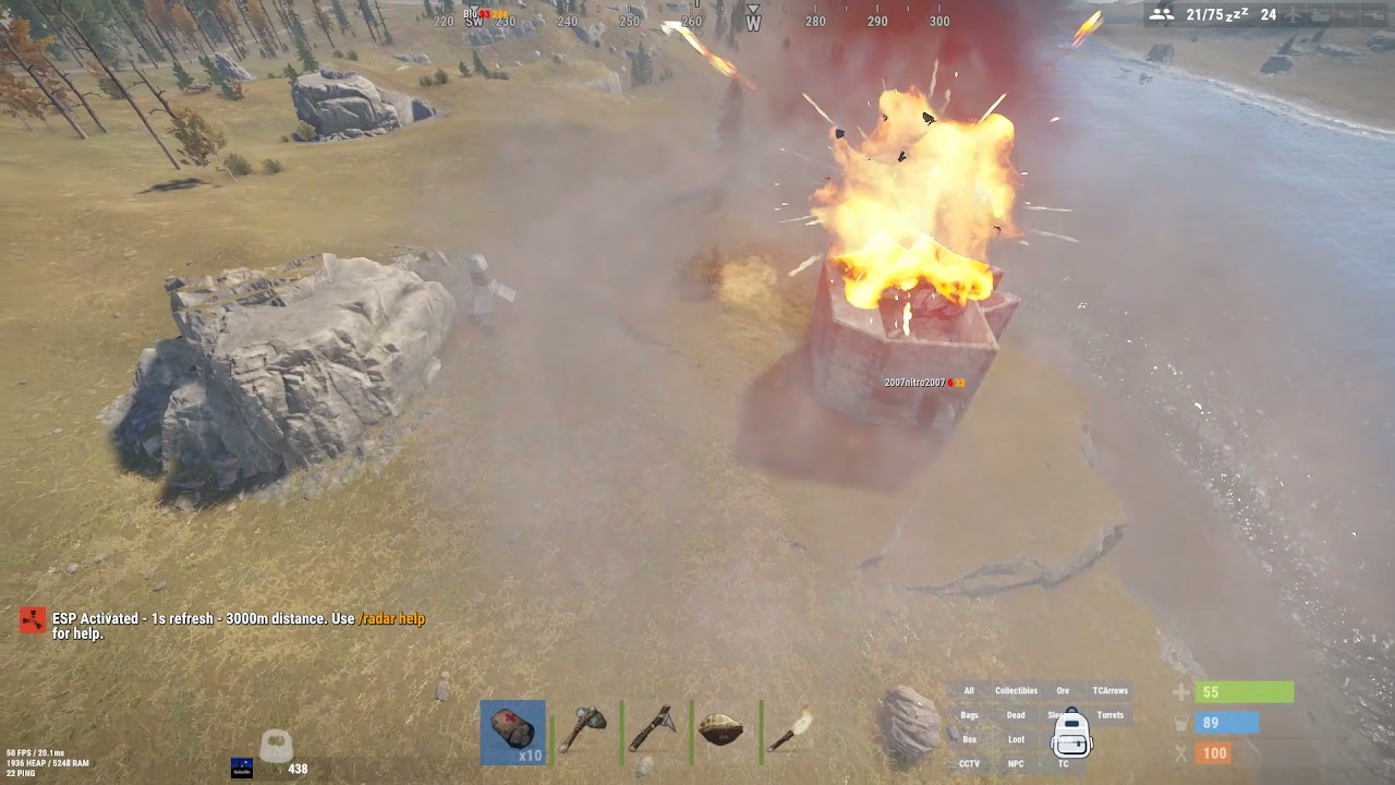 Rust MLRS. Raids done quick. - YouTube