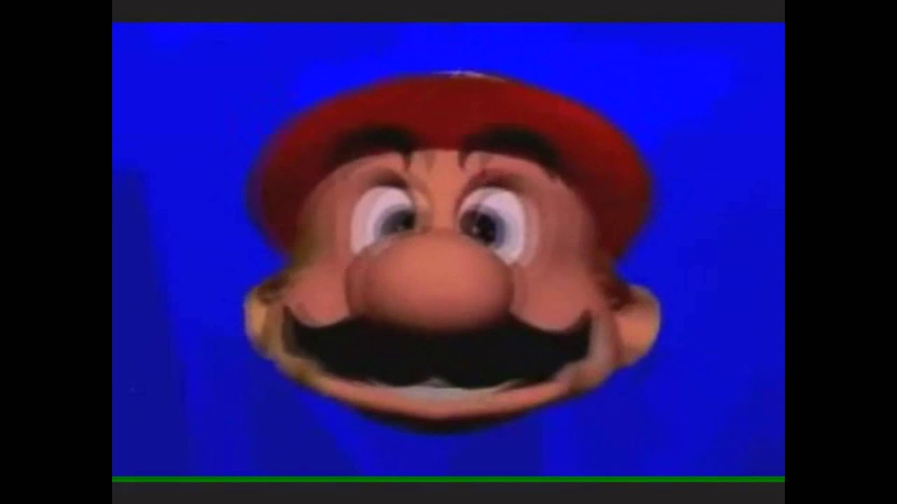 Mario Head with Electronic sounds - YouTube