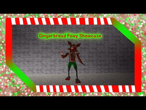 Gingerbread Foxy Showcase In Fnaf Back To The Past RP - YouTube