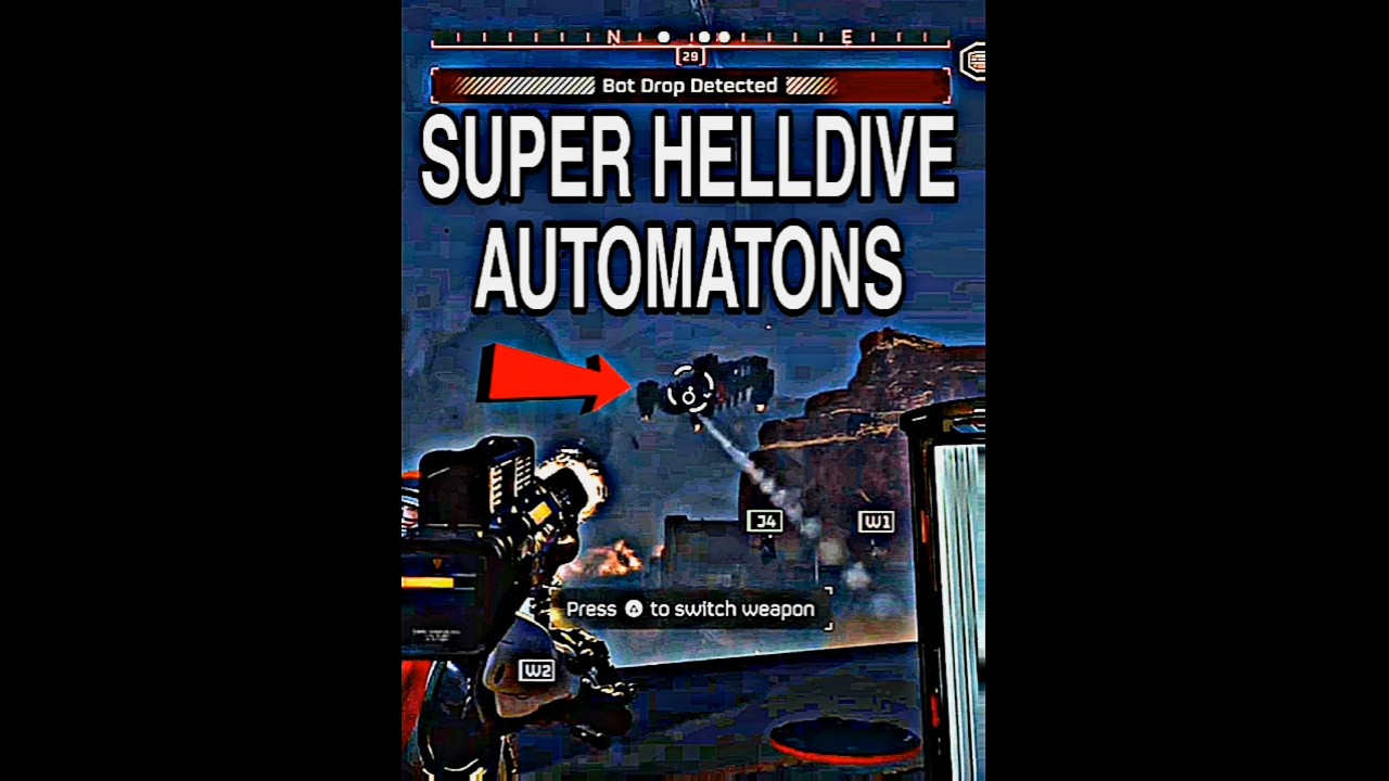 SUPER HELLDIVE AUTOMATONS #helldivers2 #helldivers #helldivers2gameplay - YouTube
