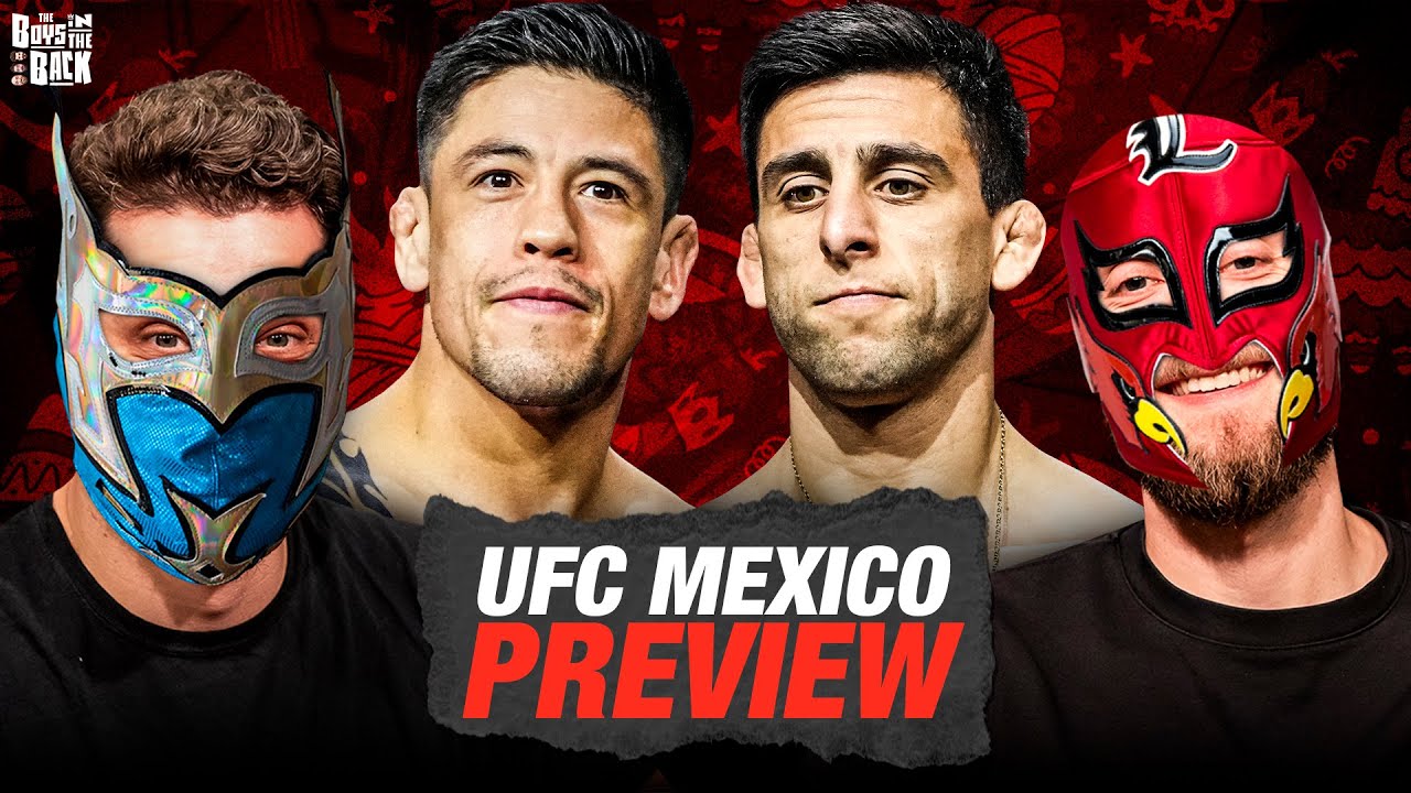 UFC Mexico City preview, UFC lightweight division log jam | The Boys in ...
