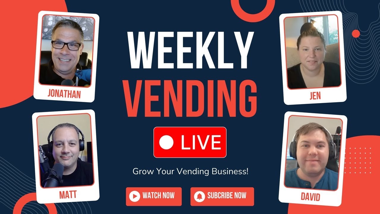 Weekly Vending Live - Grow Your Vending Business March 5, 2025 - YouTube