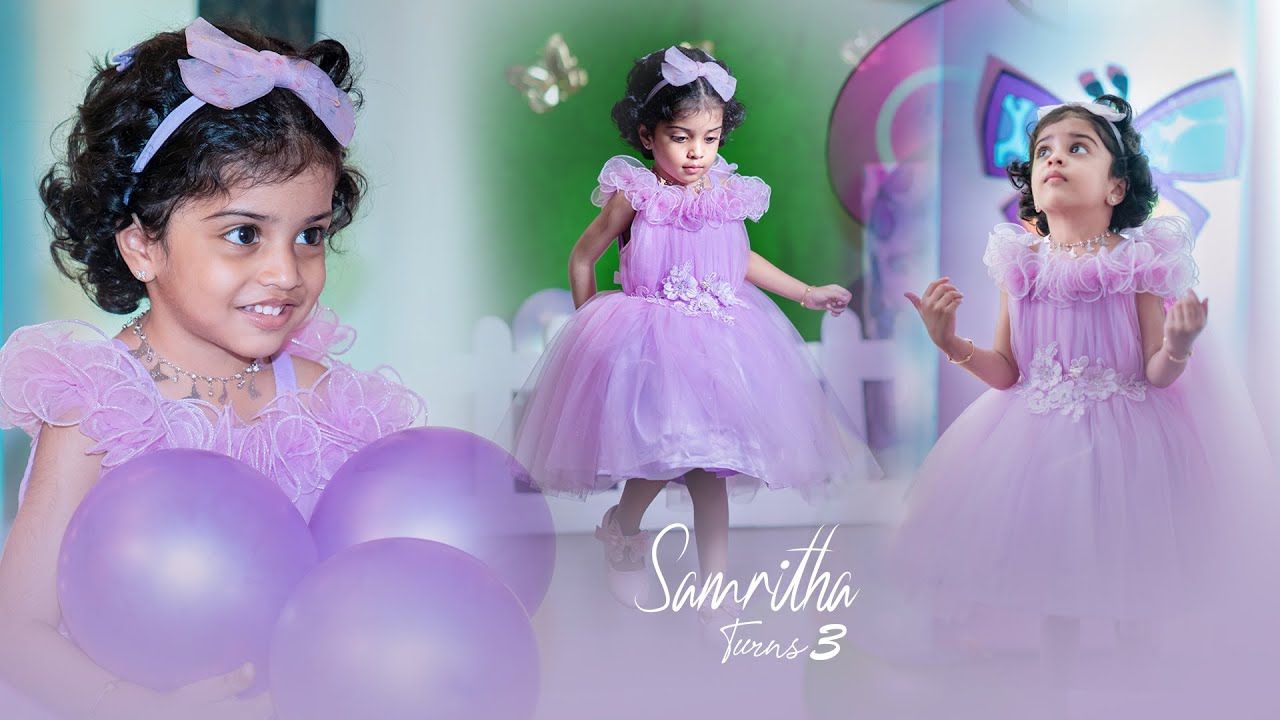 Samritha Turns 3 || BLISS PHOTOGRAPHY || - YouTube