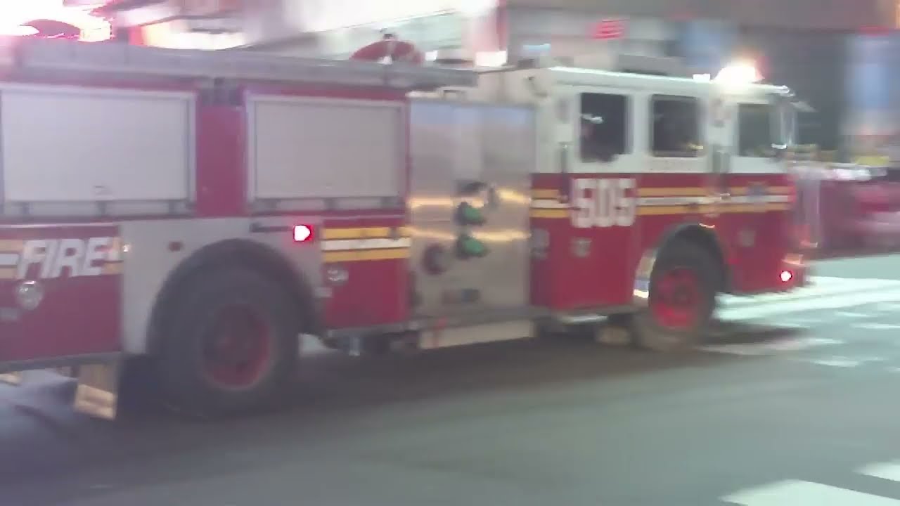 [FDNY] Engine 505 Responding - YouTube