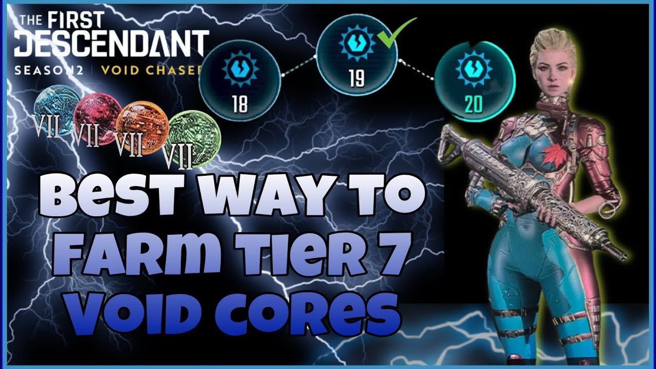 Best way to farm Tier 7 Void cores ! #thefirstdescendant #tfd #gaming # ...