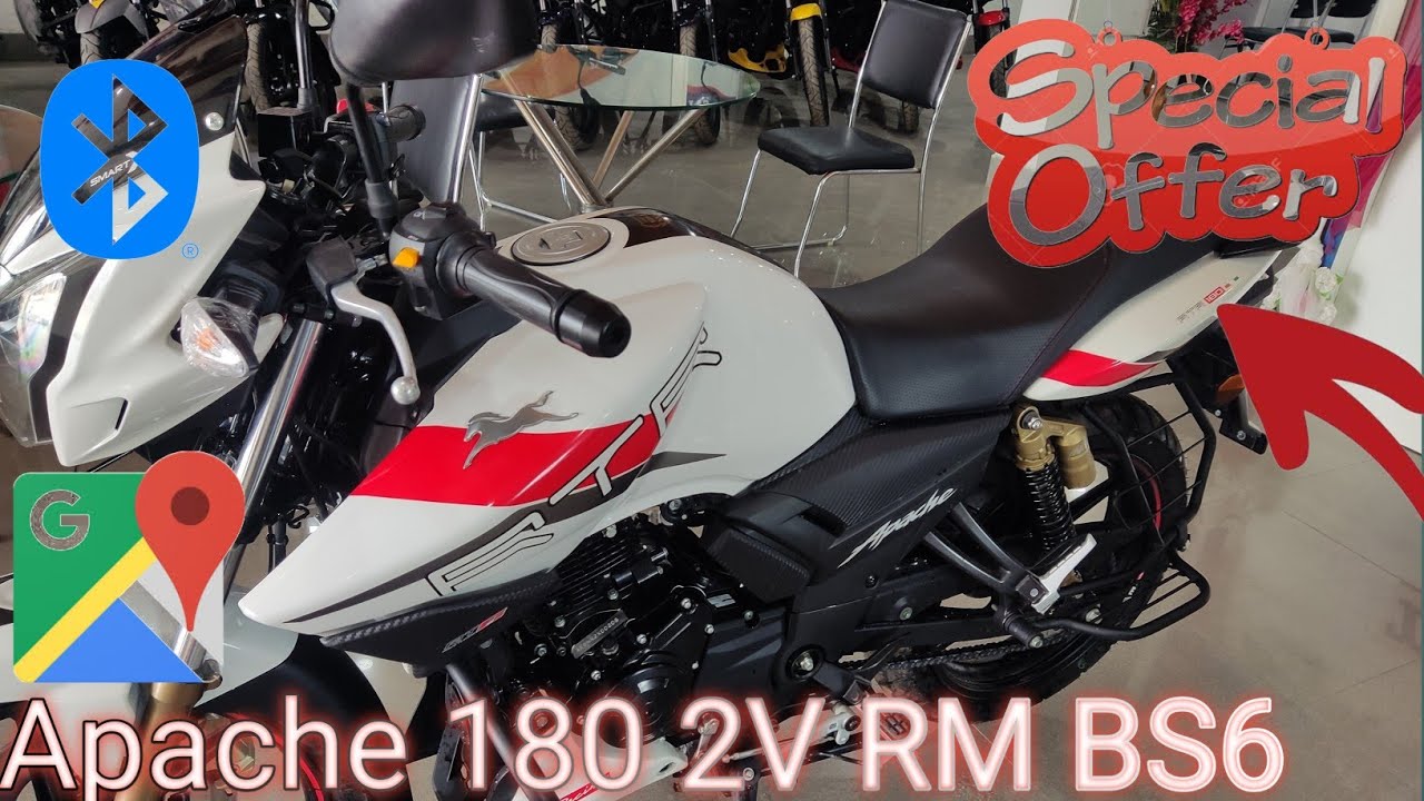 Apache RTR 180 bluetooth connect bs6 new model digital metre price ...