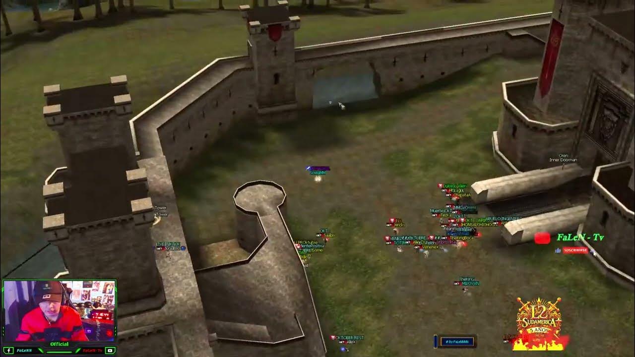 L2Sudamerica SIEGE OREN CASTLE +Relato de PvP * APLICARON LA ZERG y...* #l2interlude 03/11/2024 ...