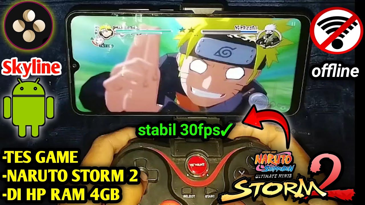 NEW 🔥!! Tes Naruto Storm 2 Di Hp Android Ram 4Gb Snapdragon 680 Lancar ...