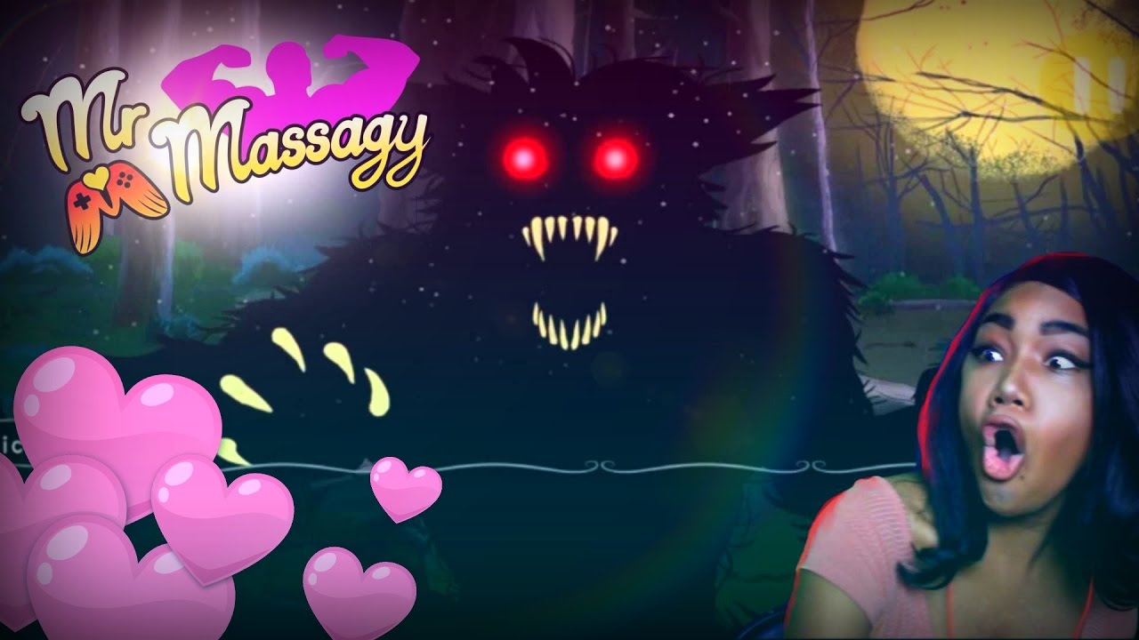 WOLF CHICK JUMPSCARED ME!! | MR. MASSAGY #1 - YouTube