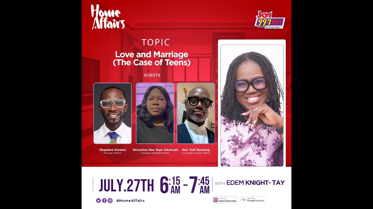 Home Affairs with Edem Knight-Tay | Saturday, July 27, 2024 - YouTube