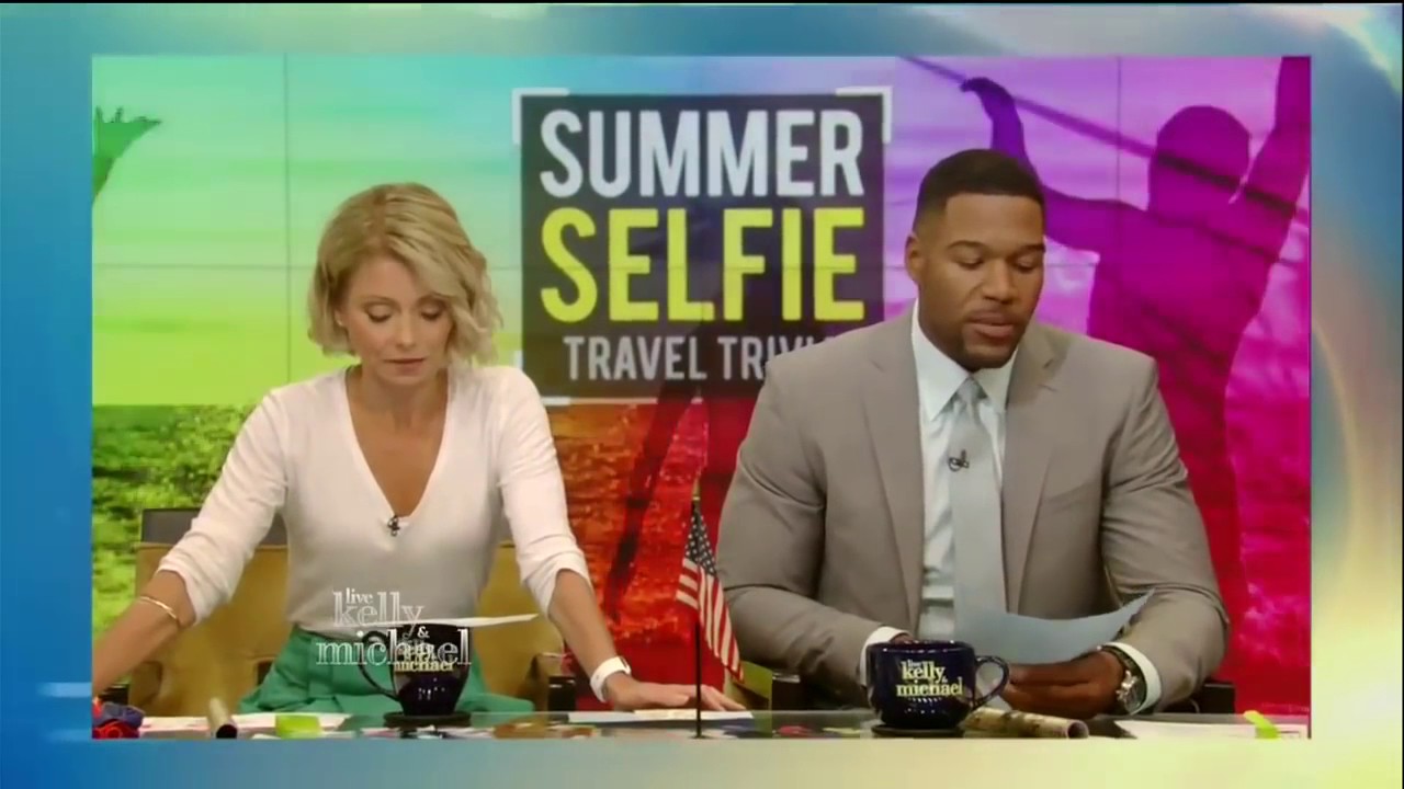 Live! With Kelly and Michael May 13, 2016 Michael Strahan's last show ...