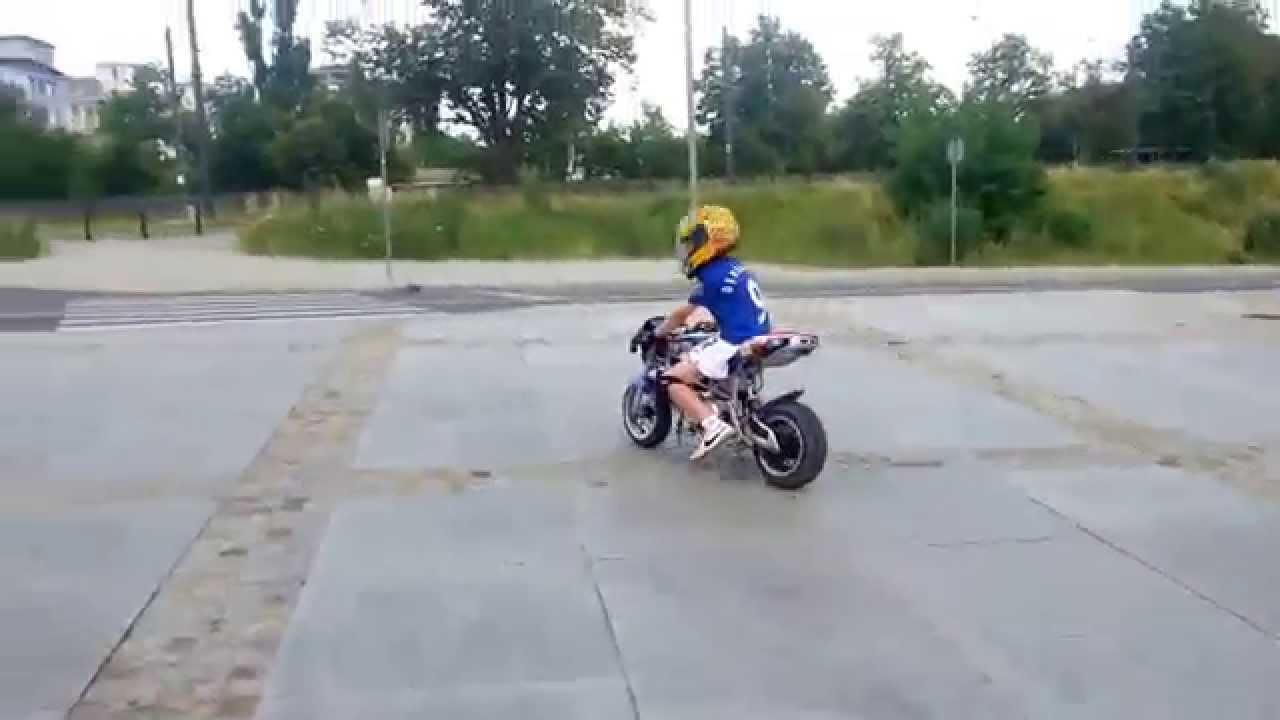 Midi Bike 50 ccm pocket bike - YouTube