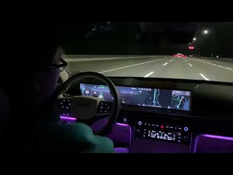 GV80페이스리프트 지능형헤드램프 - YouTube