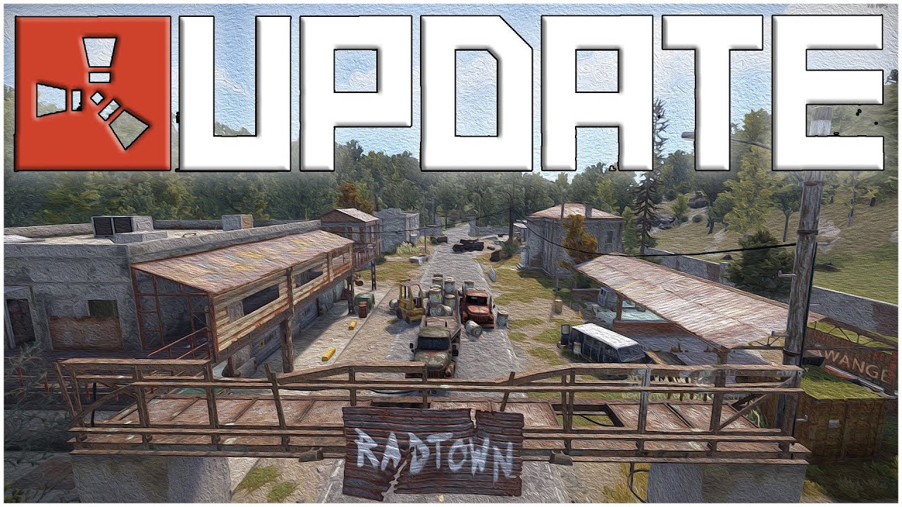 Rust / Dev Güncelleme / Yeni Harita İncelemesi / Yeni Frontier Hazmat ...