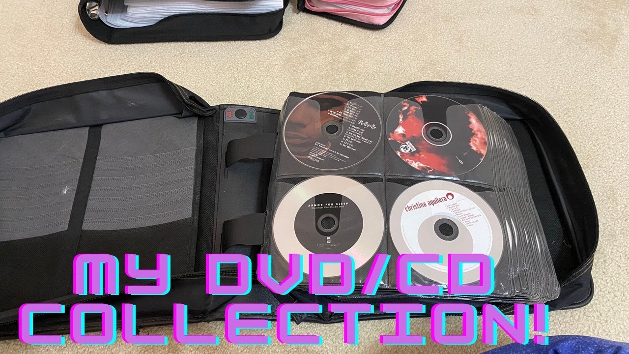 ASMR MY DVD/CD COLLECTION! - YouTube