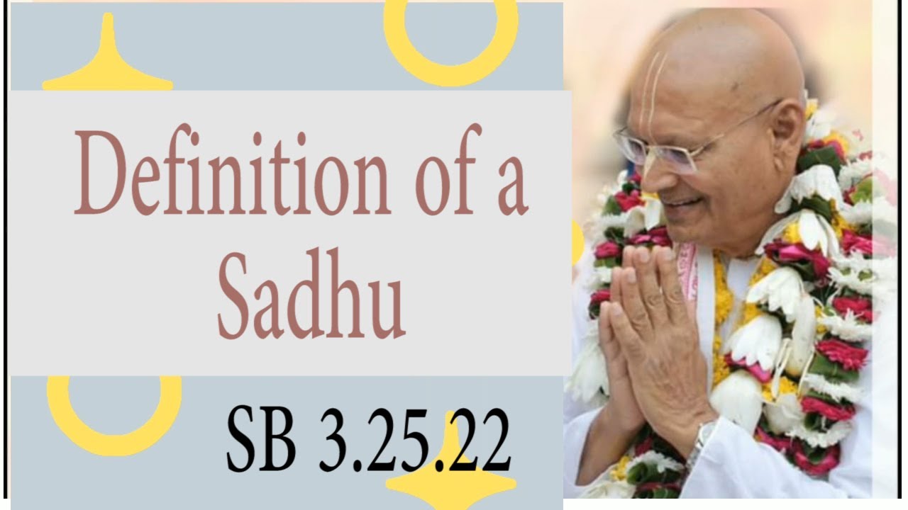 Definition of a Sadhu | Asli Sadhu kaun hai | Spiritual Lecture - YouTube