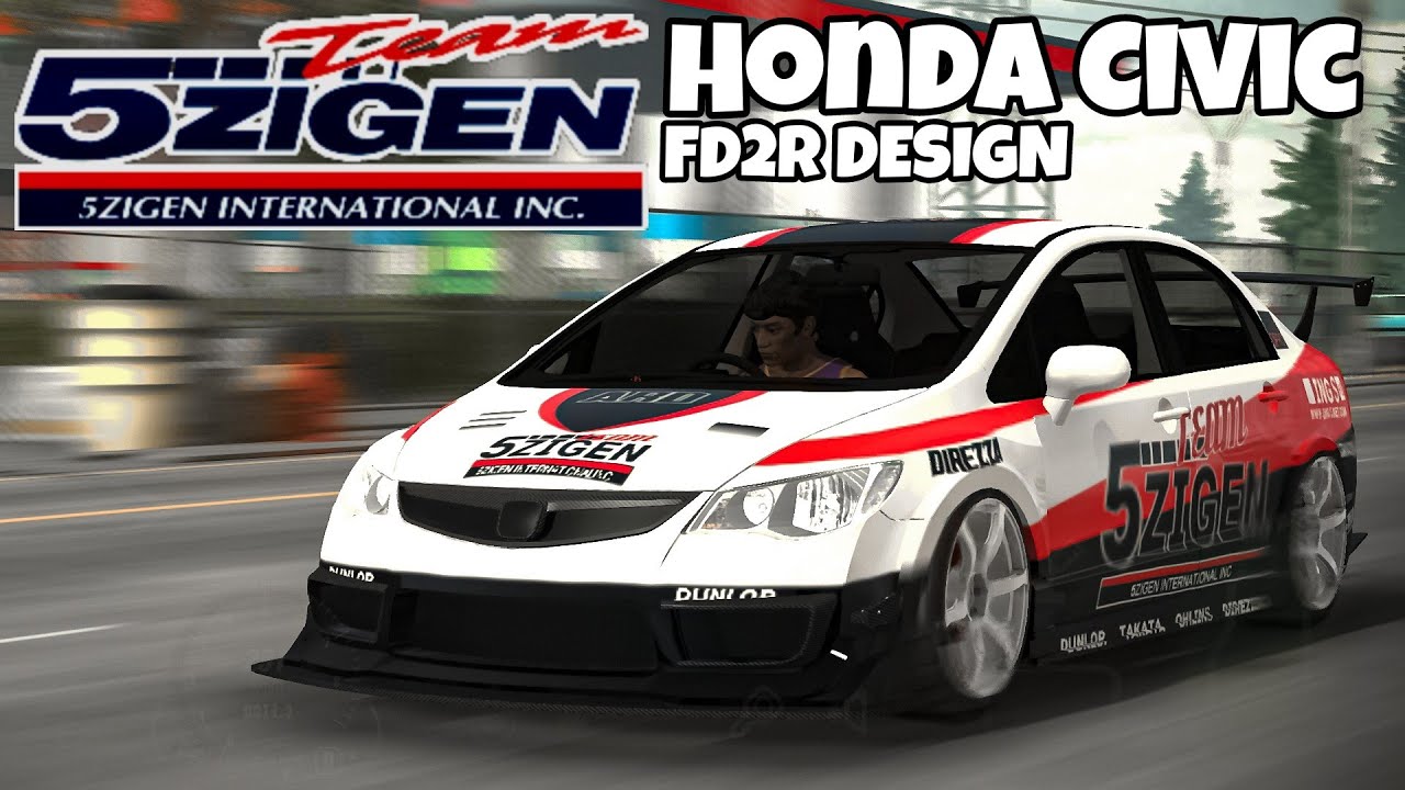 5ZIGEN Honda Civic FD Design Tutorial | Car Parking Multiplayer - YouTube