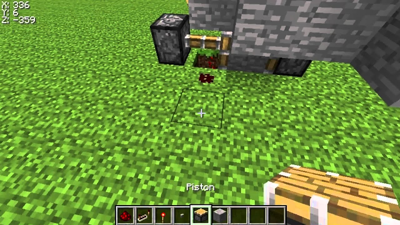 T-Flip Flop Redstone Circuit - YouTube