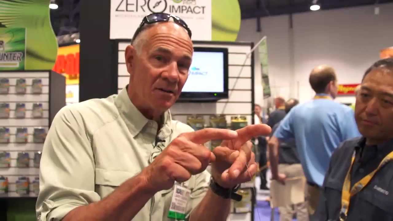 New Power Pro Zero Impact Braid with Larry Dahlberg | ICAST 2013 - YouTube