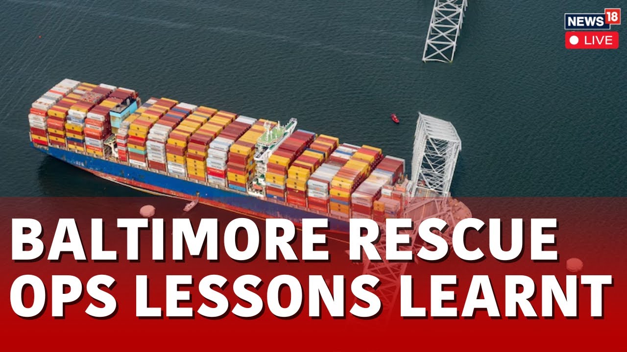 Baltimore Bridge Collapse 2024 Live | Recovery Effort Continues From ...