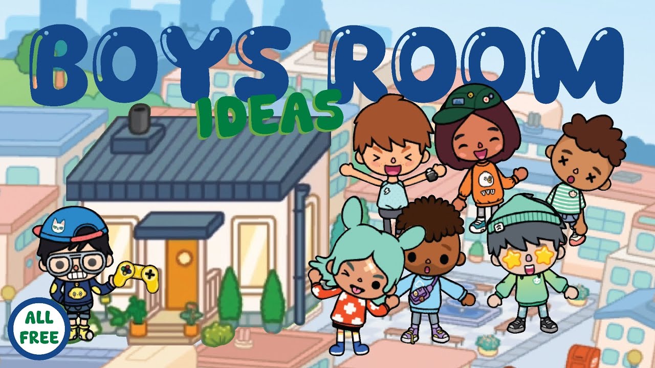 FREE Boys Room Ideas TOCA BOCA ideas | Toca Life World - YouTube
