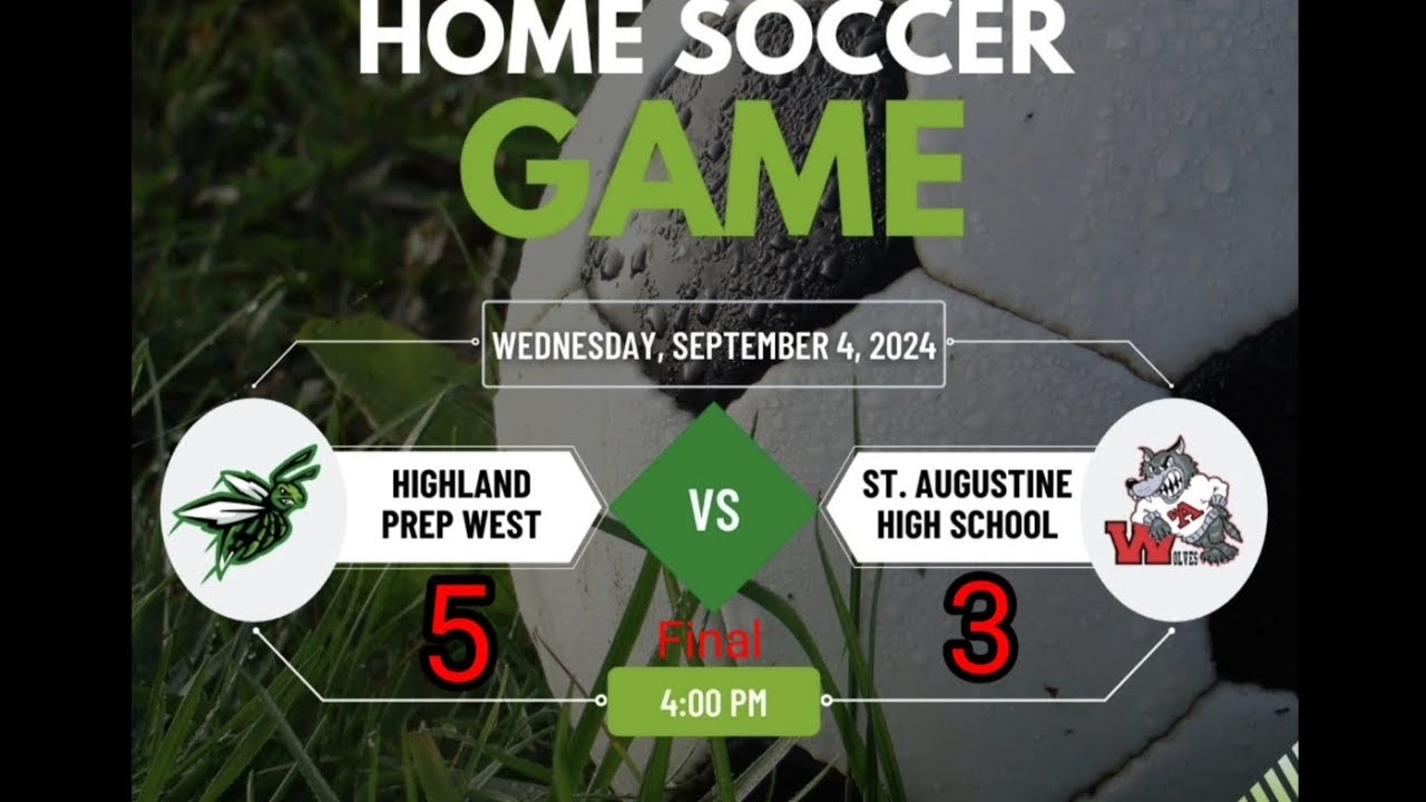 9.4.2024 Highland Prep West vs St Augustine High School - YouTube