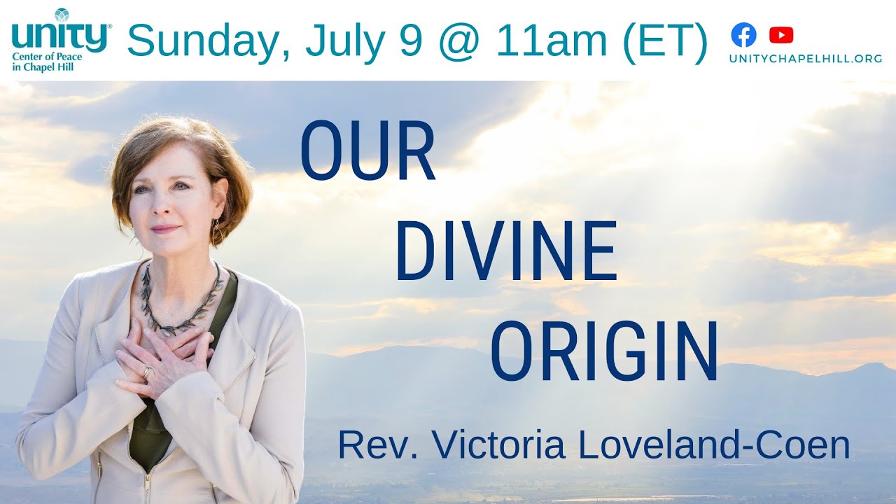 Our Divine Origin with Rev. Victoria Loveland-Coen - YouTube