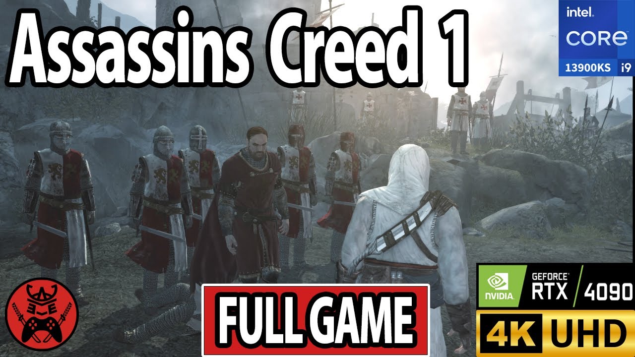 🗡️ Assassin's Creed 1 Full Game Walkthrough (No Commentary) | 4K 60FPS ...
