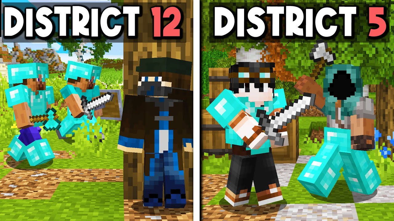 100 Players Simulate THE HUNGER GAMES in Hardcore Minecraft... - YouTube