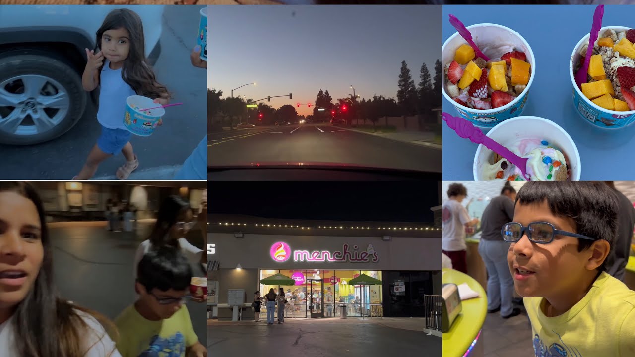 VLOG ⭐️Today we went to get frozen yogurt from menchie’s🍦😋 - YouTube